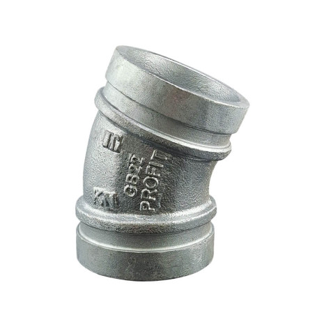 Profit Grooved elbow 22,50°