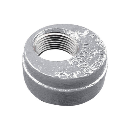 Profit Grooved end cap with eccentric hole, threaded BSPT