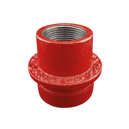 Threaded concentric reducer