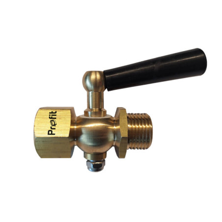 Pressure gauge valve