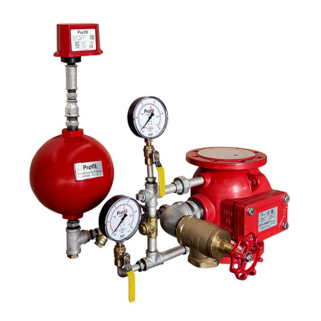 Profit Wet alarm valve Flanged with trim