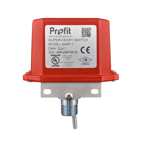 Supervisory switch for indicator posts