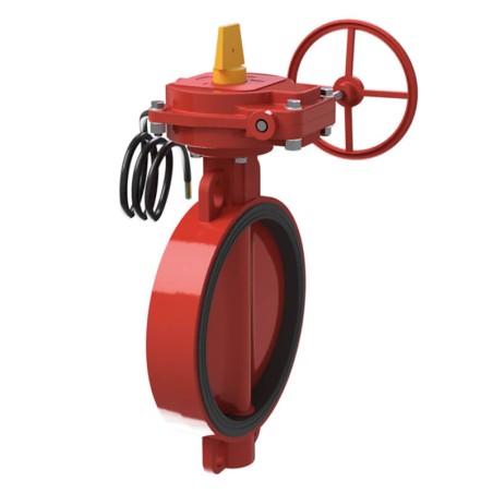Profit butterfly valve wafer end